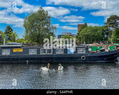 New Islington marina, Manchester Stock Photo - Alamy