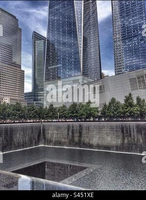 Ground Zero Memorial Stock Photo - Alamy