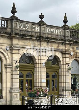 The Buxton Baths in Buxton, Derbyshire Stock Photo - Alamy
