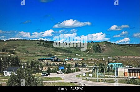 Indigenous Village of Morley, Alberta Stock Photo - Alamy