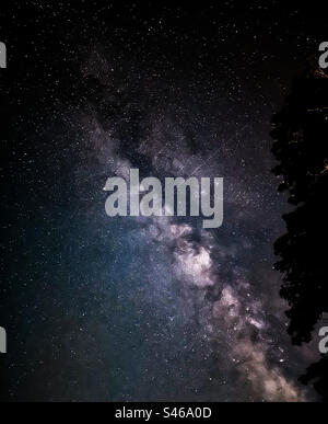iPhone 14 Milky Way Photo, Canada Stock Photo - Alamy
