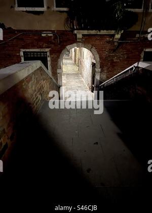 The Rio di San Felice canal and the Ponte Ubaldi Belli bridge, from the ...