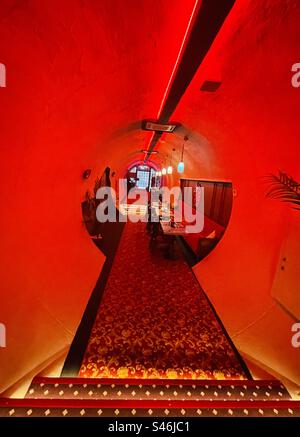 The Mahalle Lebanese restaurant in the old town of Malmö, Sweden Stock ...