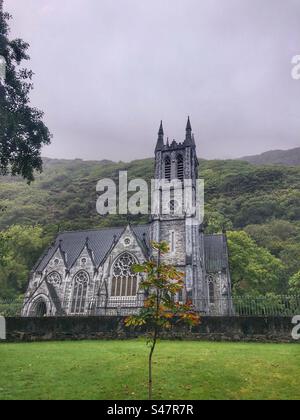 A misty day in Ireland Stock Photo - Alamy