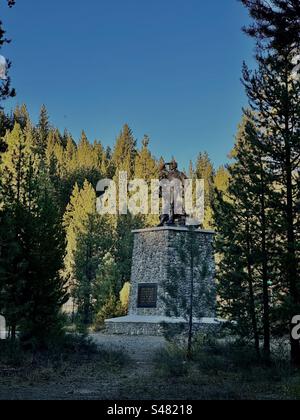 Monument to the Donner Party, Donner Memorial State Park, Truckee ...