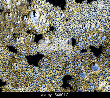 Foam abstract background. Close up of soap air bubbles Stock Photo - Alamy