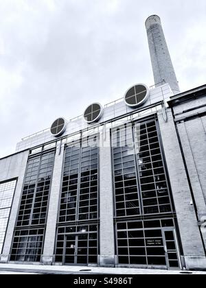 Cambridge, Massachusetts, USA - July 2023: Looking up at the Picower ...