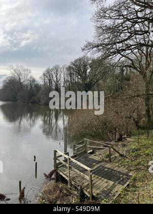 Chard Reservoir in Somerset, UK Stock Photo - Alamy