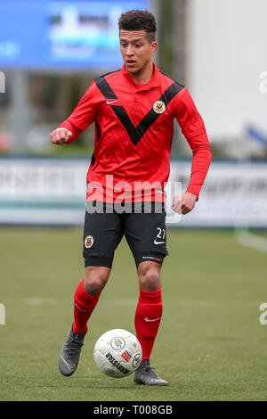 SPAKENBURG, 16-03-2019 ,De Westmaat, Tweede Divisie, IJsselmeervogels ...