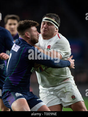 Jamie George of England during Guinness six Nations match between ...
