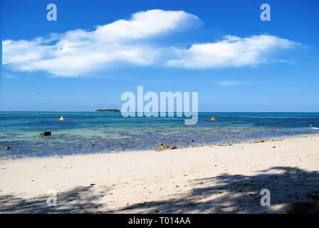 Managaha Island and lagoon; Saipan, Northern Marianas Islands ...