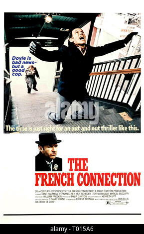 The French Connection - Movie Poster - 1971 Stock Photo - Alamy