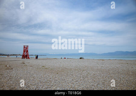 Vrachati beach, Korinthia Greece Stock Photo - Alamy
