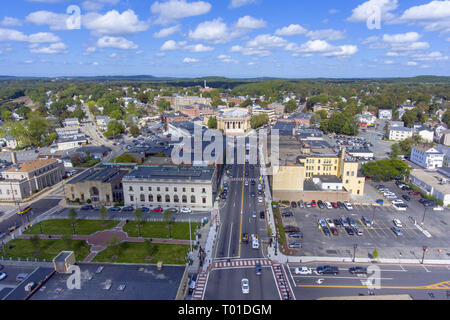 Framingham City Hall in downtown Framingham, Massachusetts MA, USA ...