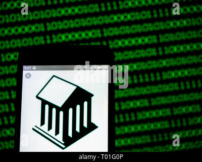 Persimmon plc logo seen displayed on smart phone Stock Photo - Alamy