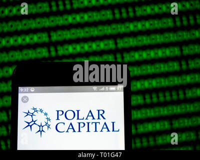 Polar Capital Technology Trust logo seen displayed on smart phone Stock ...