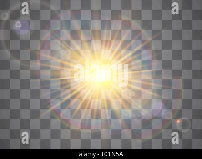 Vector Spark Effect - beautiful bright spark vector illustration Stock ...