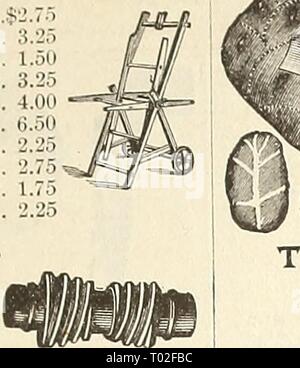 Dreer's garden calendar (1890 Stock Photo - Alamy