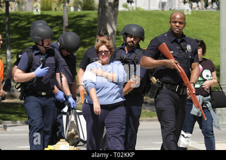 Los Angeles, California: Federal Protective Service Police Car – DHS, U ...
