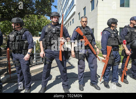 Los Angeles, California: Federal Protective Service Police Car – DHS, U ...