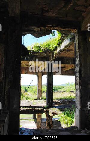 Ruins of Japanese Air Command Building,Tinian Ruins of the Japanese Air ...
