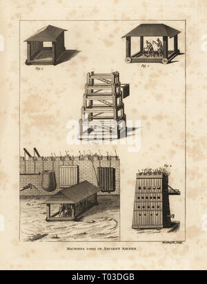 Ancient history. Battering ram. Siege weapon used to break open the ...