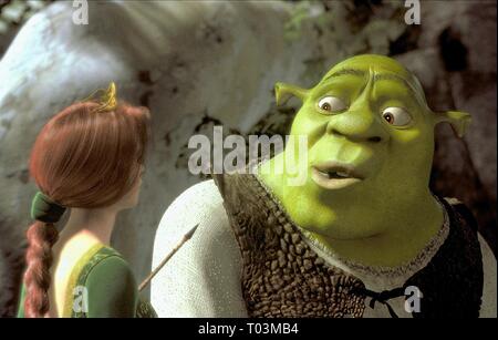 SHREK 2001 DreamWorks animation with Princess Fiona voiced by Cameron ...
