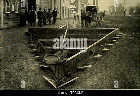 . Dry-farming: . THE BATES GRUBBER FOR CLEARING SAGE-BRUSH Pulled with ...