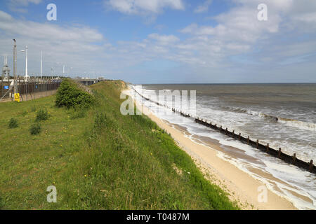 Bacton gas terminal Norfolk England Stock Photo - Alamy