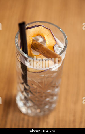 refreshing drinks served on wooden table summer time refreshments ...