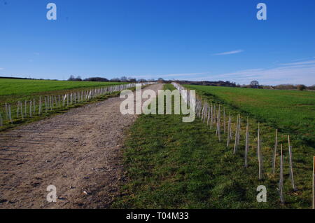 Lower Swell. he Donnington Way. Gloucestershire. Cotswolds. England. UK ...