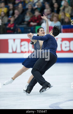 Jasmine TESSARI & Francesco FIORETTI from Italy, during Rhythm Dance ...