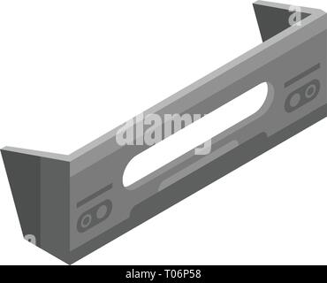 fender car front cartoon vector illustration Stock Vector Image & Art ...