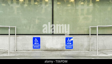 Disabled ramp access sign signs wheelchair ramps available UK England ...