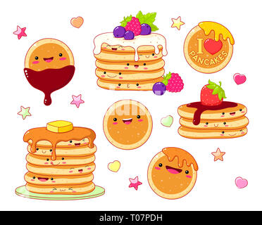 fruit, berries, pancakes, pancake, dessert, fresh, food, breakfeast ...