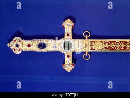 jewellery, Bavaria, crown jewels, crown of the queen, made by Charles ...