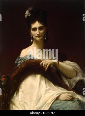 The Countess of Keller 1873 by Alexandre Cabanel Stock Photo - Alamy