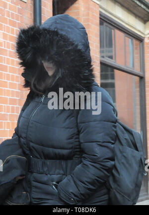 Alice Cutter, from West Yorkshire, leaving Birmingham Crown Court ...