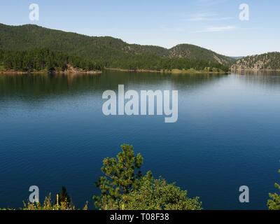 Pactola Lake is the largest reservoir in the Black Hills of South ...