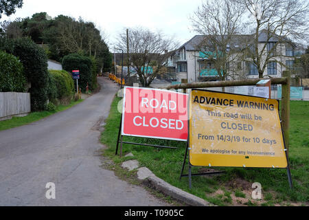 March 2019 - Road works and road closure in Senghennydd Road, Cardiff ...