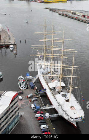 Göta älv (River of the Geats), Barken Viking (four-masted Barque Viking ...