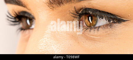 human eyse close-up Stock Photo - Alamy