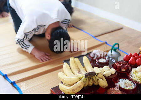 Jesa or Charye held on holiday and ancestor's death anniversary ...