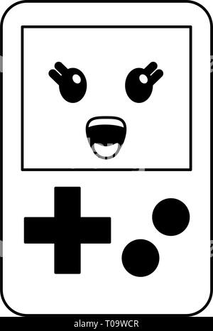 Tetris videogame kawaii cartoon Stock Vector Image & Art - Alamy