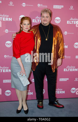 from left: Daniel ZILLMANN, actor, Aylin KOCKLER, author, Rosina KALEAB ...