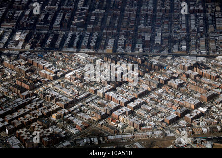 Aerial view of Queens Borough, New York Stock Photo: 103536510 - Alamy