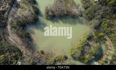Xuanchen, Xuanchen, China. 19th Mar, 2019. Xuancheng, CHINA-Aerial ...