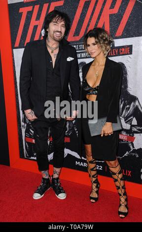 Tommy Lee and Brittany Furlan at Los Angeles Premiere Of Netflix's 'The ...