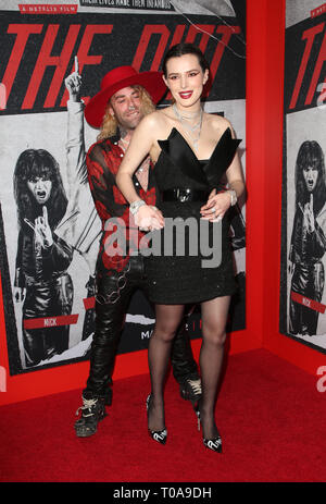 Mod Sun, Bella Thorne. The Premiere Of Netflix's "The Dirt" held at The ...