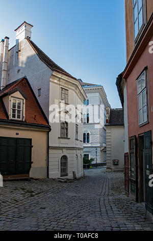 Ancient Vienna Alley Stock Photo - Alamy